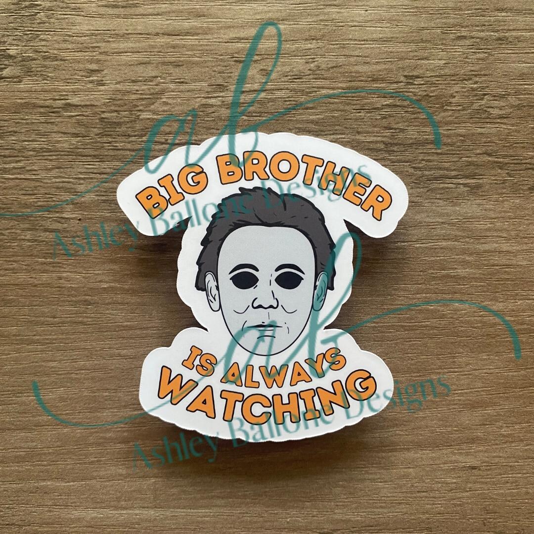Big Brother is Watching Sticker || 1" 2" 3" Inch Waterproof Vinyl Decal ...