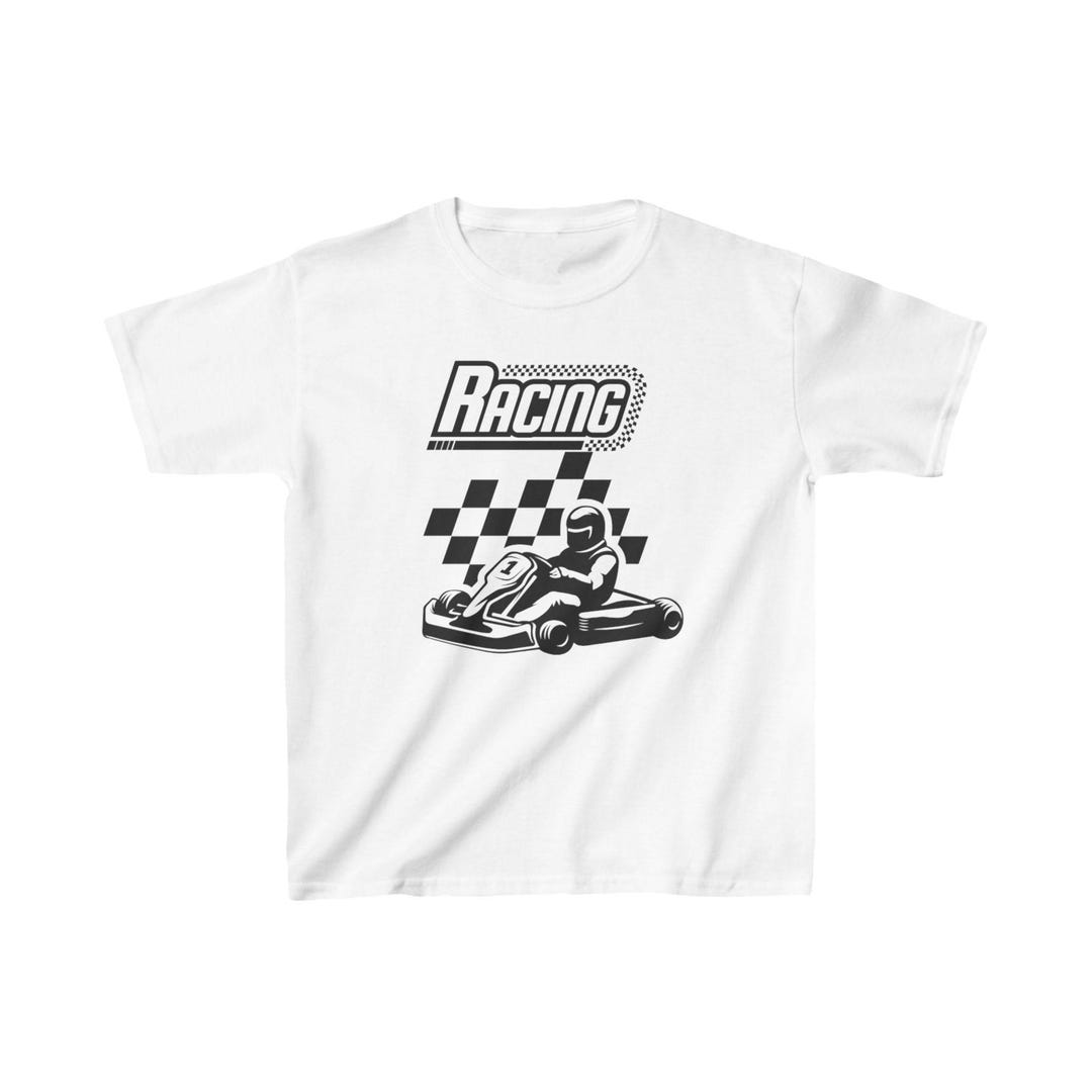 Kids Race Car T-shirt - Etsy