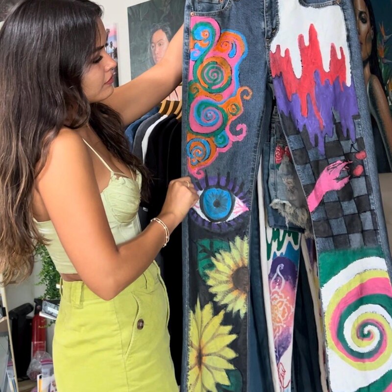 Painted Clothes - Etsy