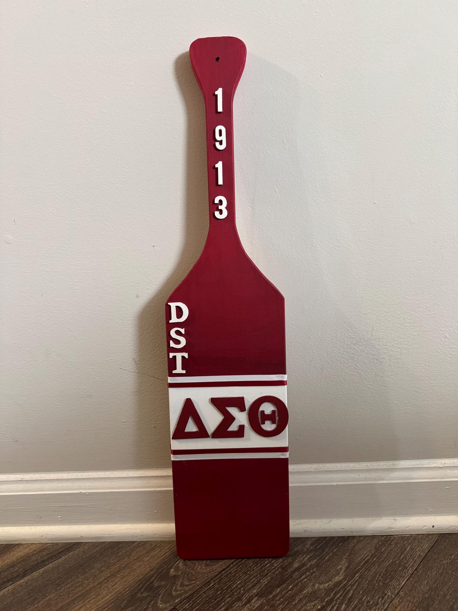 Ready to Ship | Personalized Delta Sigma Theta Paddle | Handmade ...