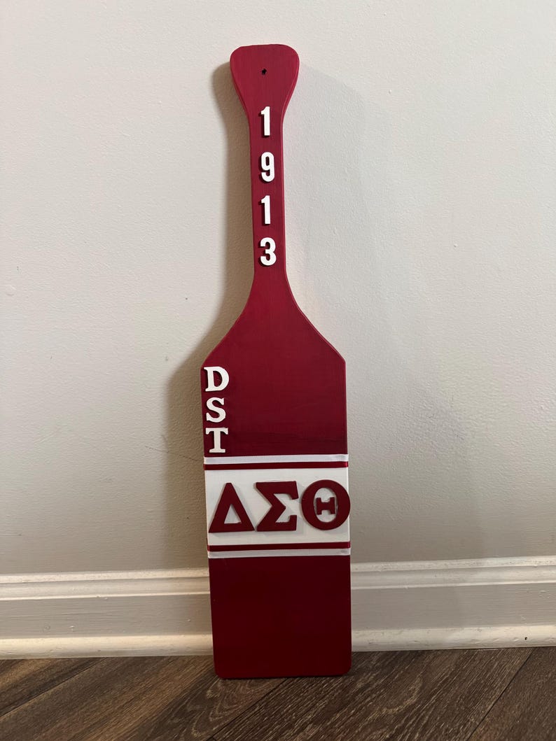 Ready to Ship | Personalized Delta Sigma Theta Paddle | Handmade ...