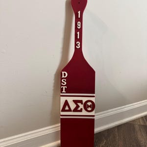 Ready to Ship | Personalized Delta Sigma Theta Paddle | Handmade ...