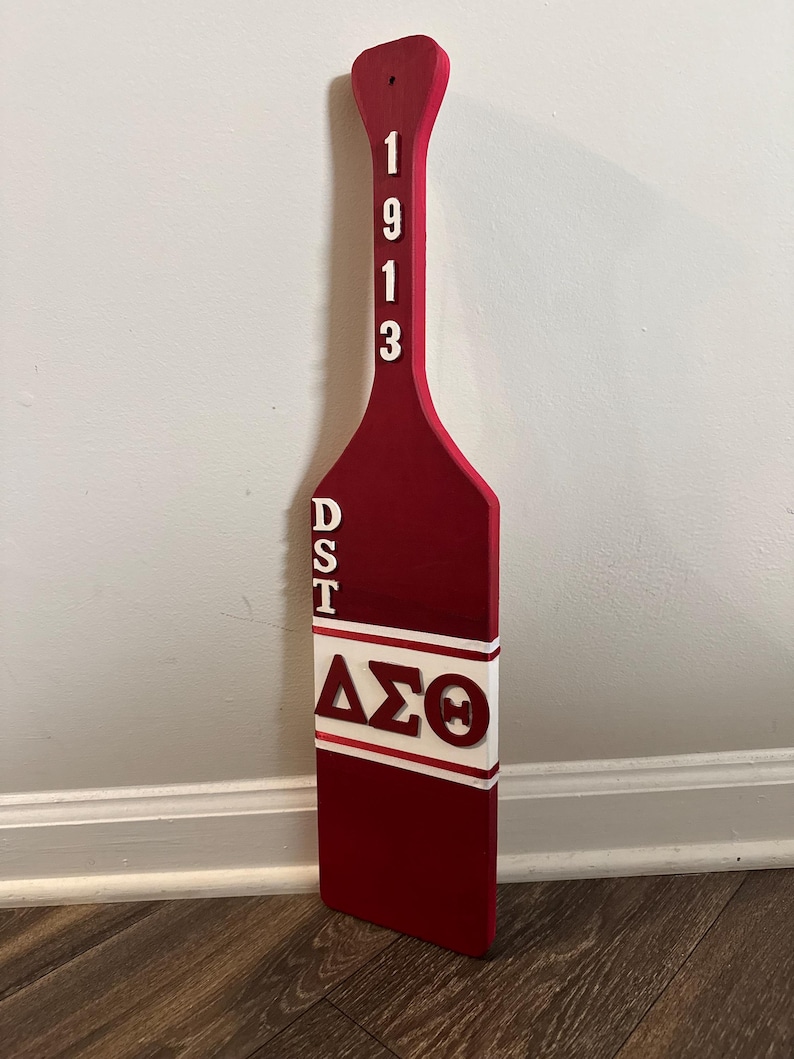 Ready to Ship | Personalized Delta Sigma Theta Paddle | Handmade ...