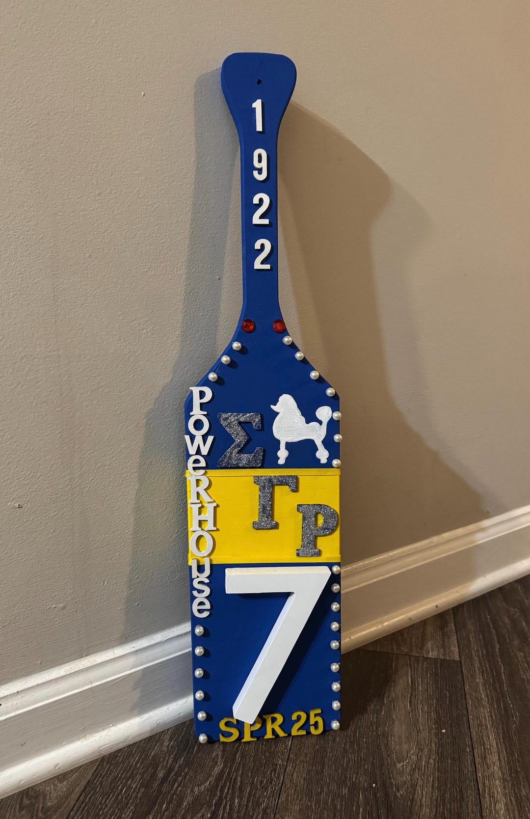 Handcrafted Personalized Greek Paddle – Custom Sorority & Fraternity ...
