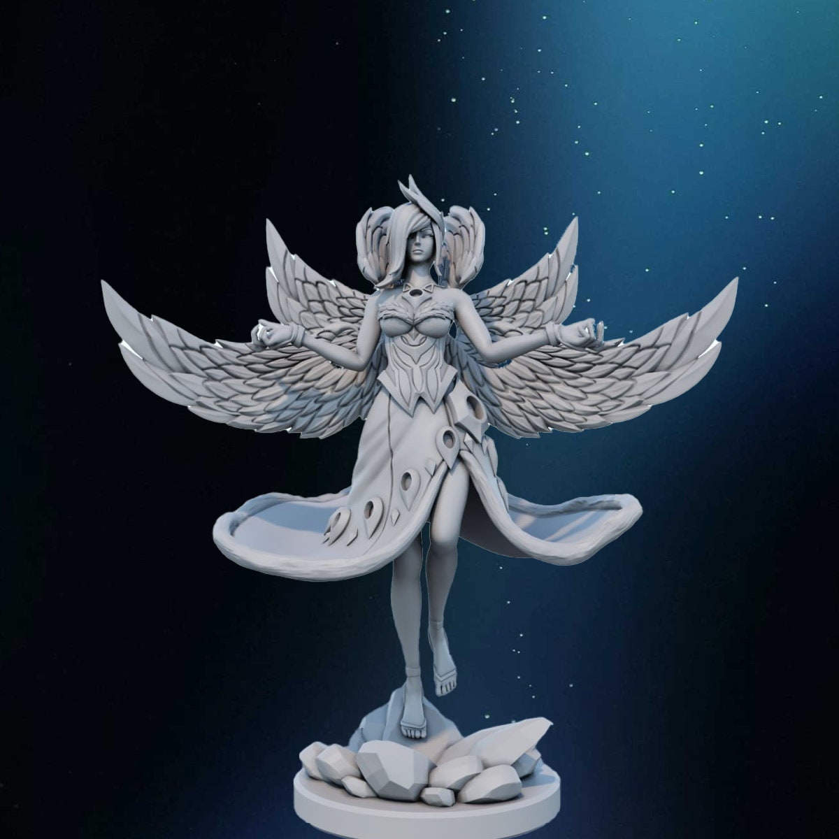 3D Morgana Stl Model 3D Stl Digital Download Lol Art Diy Gift - Etsy