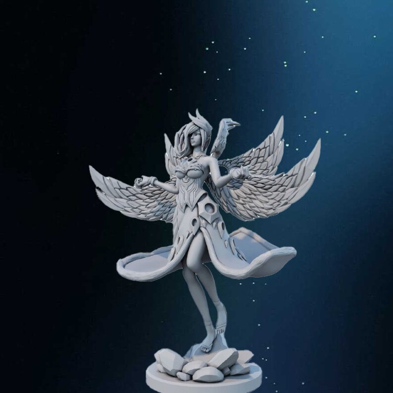3D Morgana Stl Model 3D Stl Digital Download Lol Art Diy Gift - Etsy