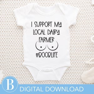 I Support My Local Dairy Farmer Svg - Etsy