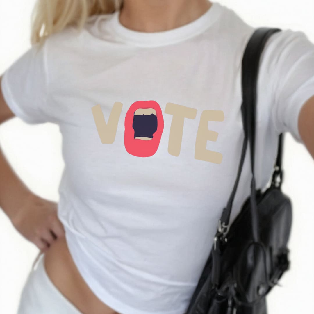 Vote Baby Tee | New President Baby Tee | Voting Baby Tee | Vote Crop ...