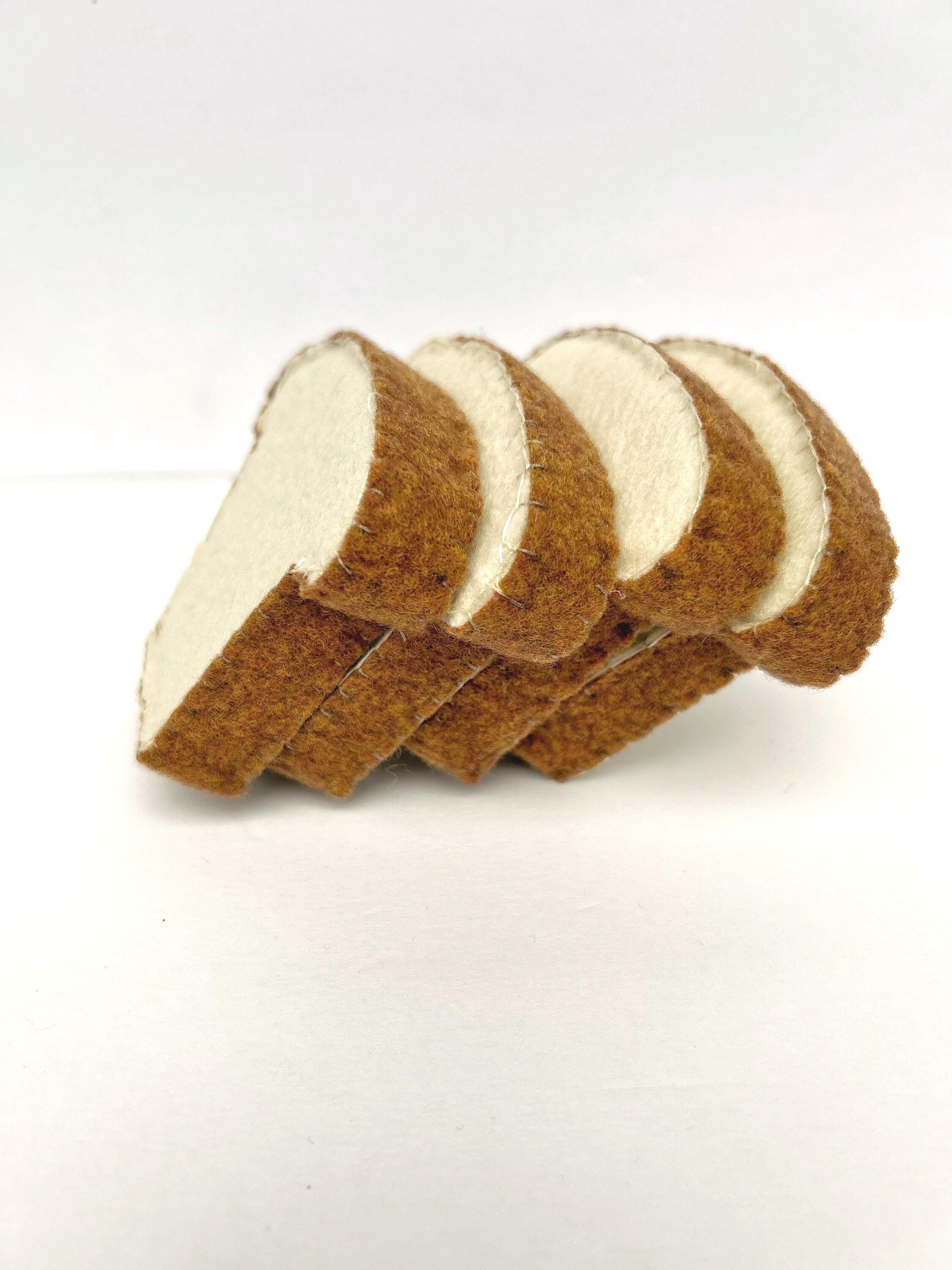 Felt Loaf of Bread With Spreads,felt Play Food, Play Food Set, Toy ...