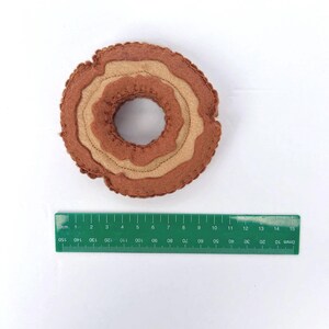 Felt Donut Set, 4 Different Donuts, Old-fashioned, Boston Crème ...