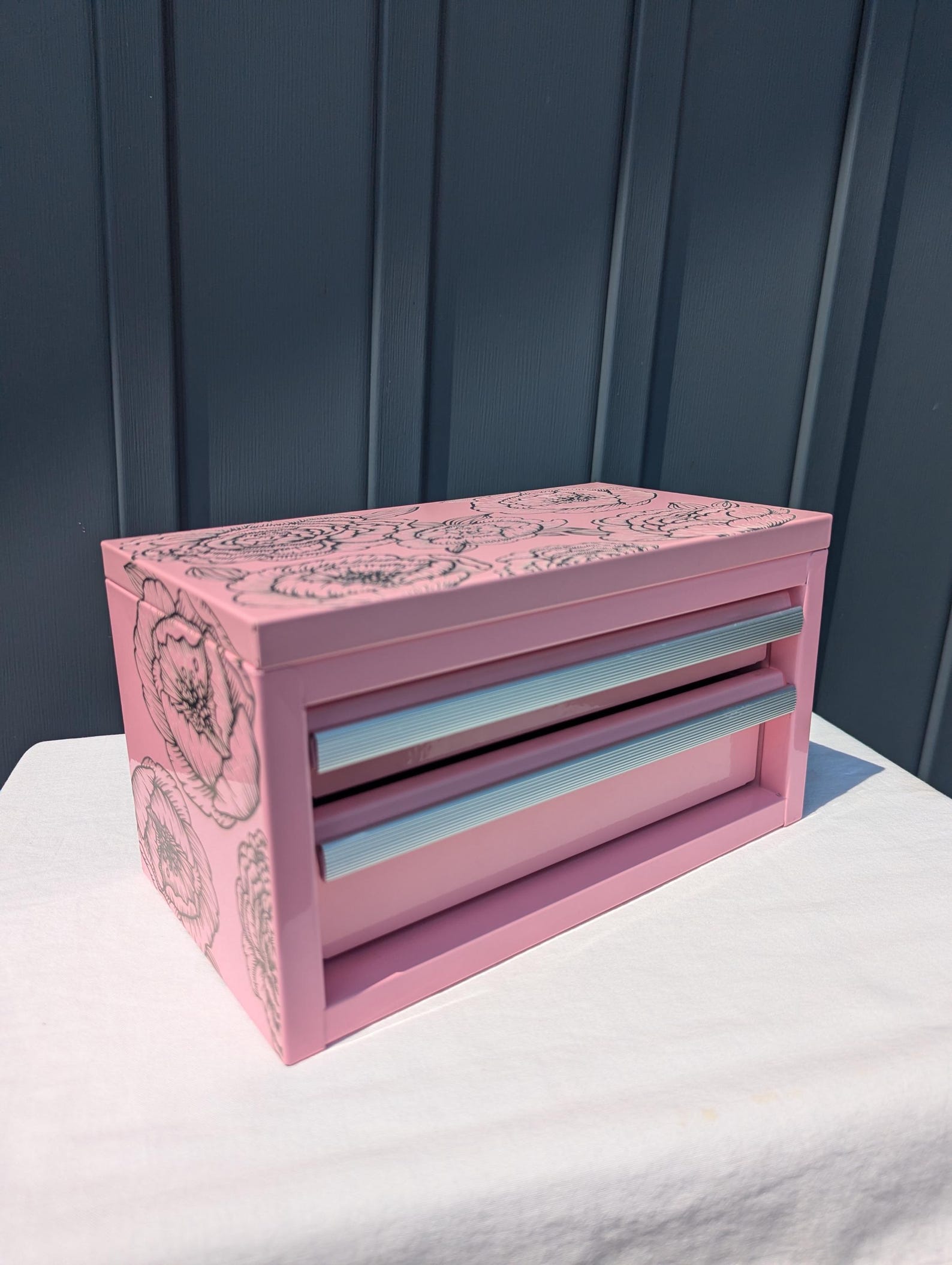 Custom Engraved Mini Toolbox – Mastercraft Metal Tool Chest ...