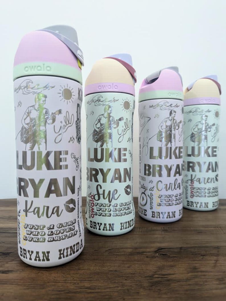 24oz Owala Engraved Water Bottle | Owala Tumbler | Custom Engrave ...