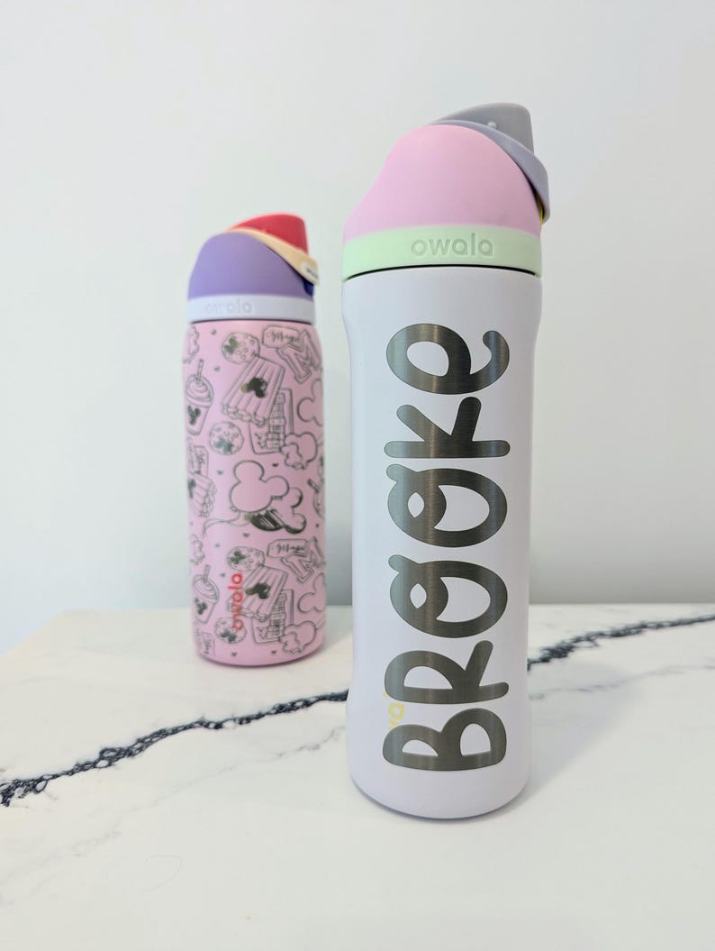 24oz Owala Engraved Water Bottle | Owala Tumbler | Custom Engrave ...