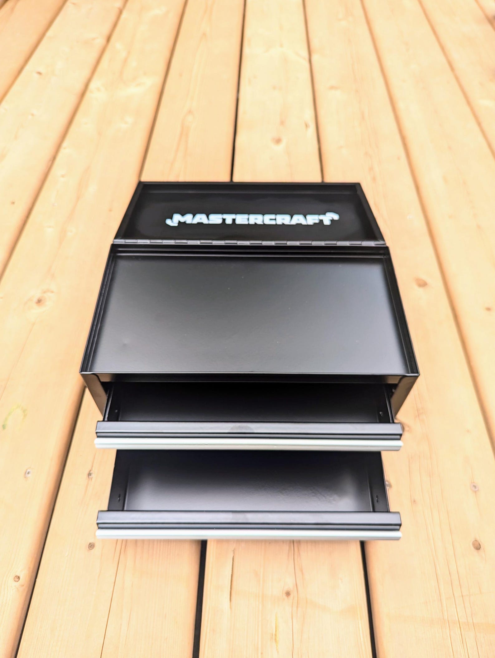 Custom Engraved Mini Toolbox – Mastercraft Metal Tool Chest ...