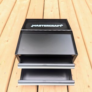 Custom Engraved Mini Toolbox – Mastercraft Metal Tool Chest ...