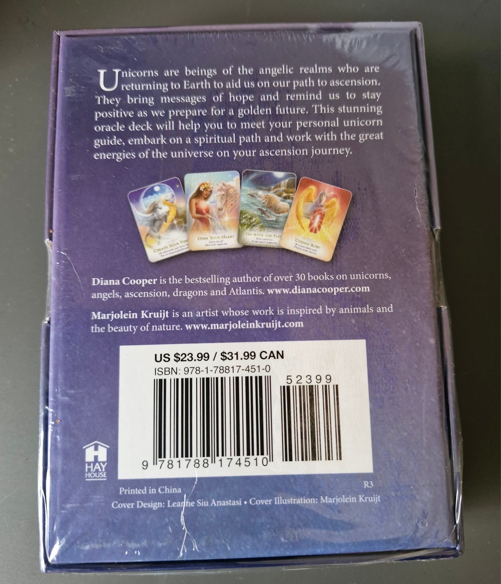 The Magic of the Unicorn Oracle Cards - Etsy UK