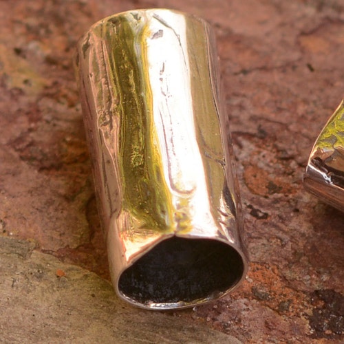 Sterling Silver Slider Tube Artisan 5mm ID Tubular Bail Bead - Etsy