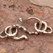 Sterling Silver S Hook Clasp With Connectors Rings SH1 With - Etsy
