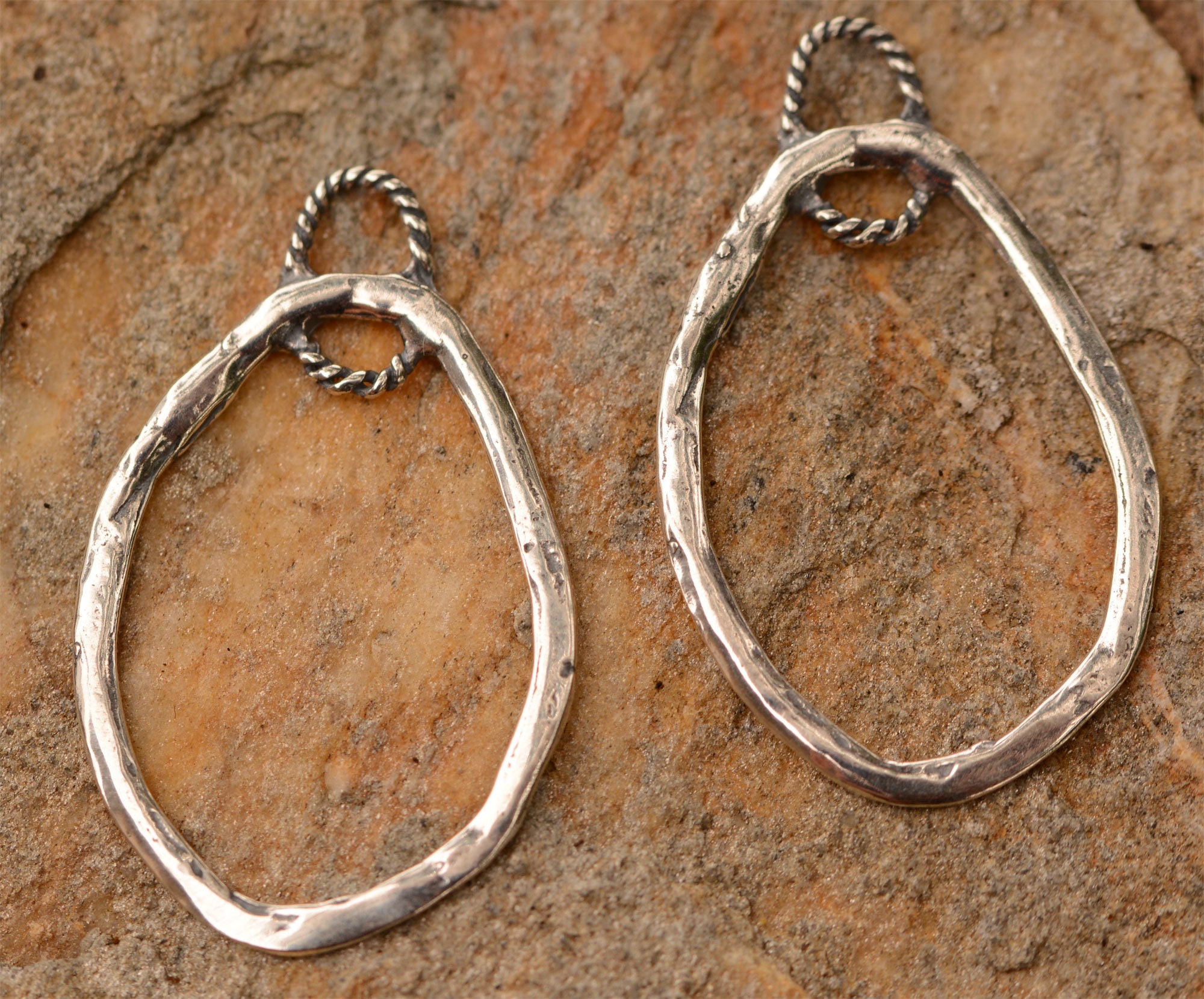Artisan Hoops for Making Earrings, DIY, Sterling Silver, SS-1021 (pair)) - Etsy