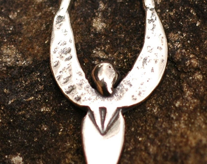 Goddess Charm in Sterling Silver - Etsy