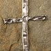 Tall Slender Cross Sterling Silver - Etsy