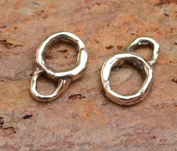 Connector Attachment Rings Sterling Silver Spacer Bead for | Etsy