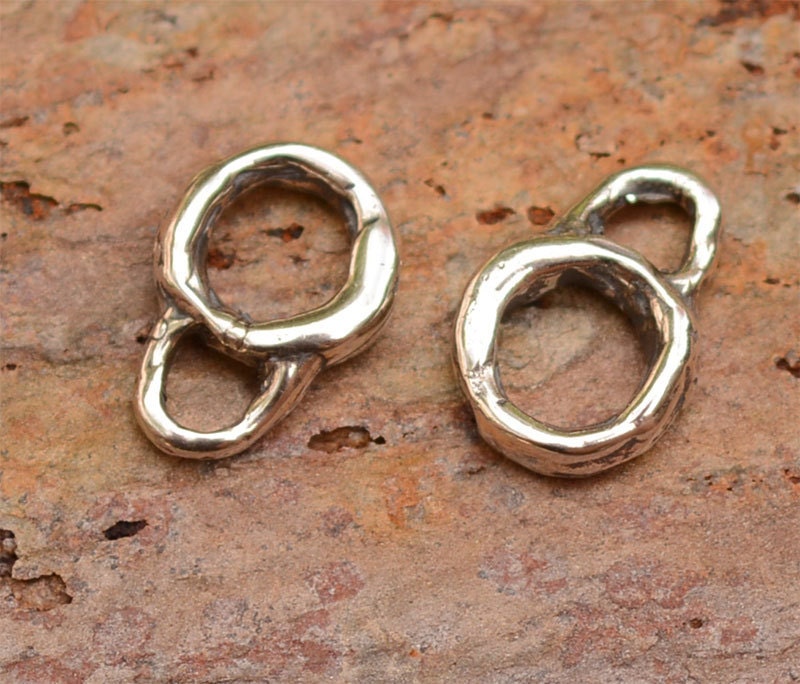 Connector Attachment Rings Sterling Silver, Spacer Bead for Charms, SS ...
