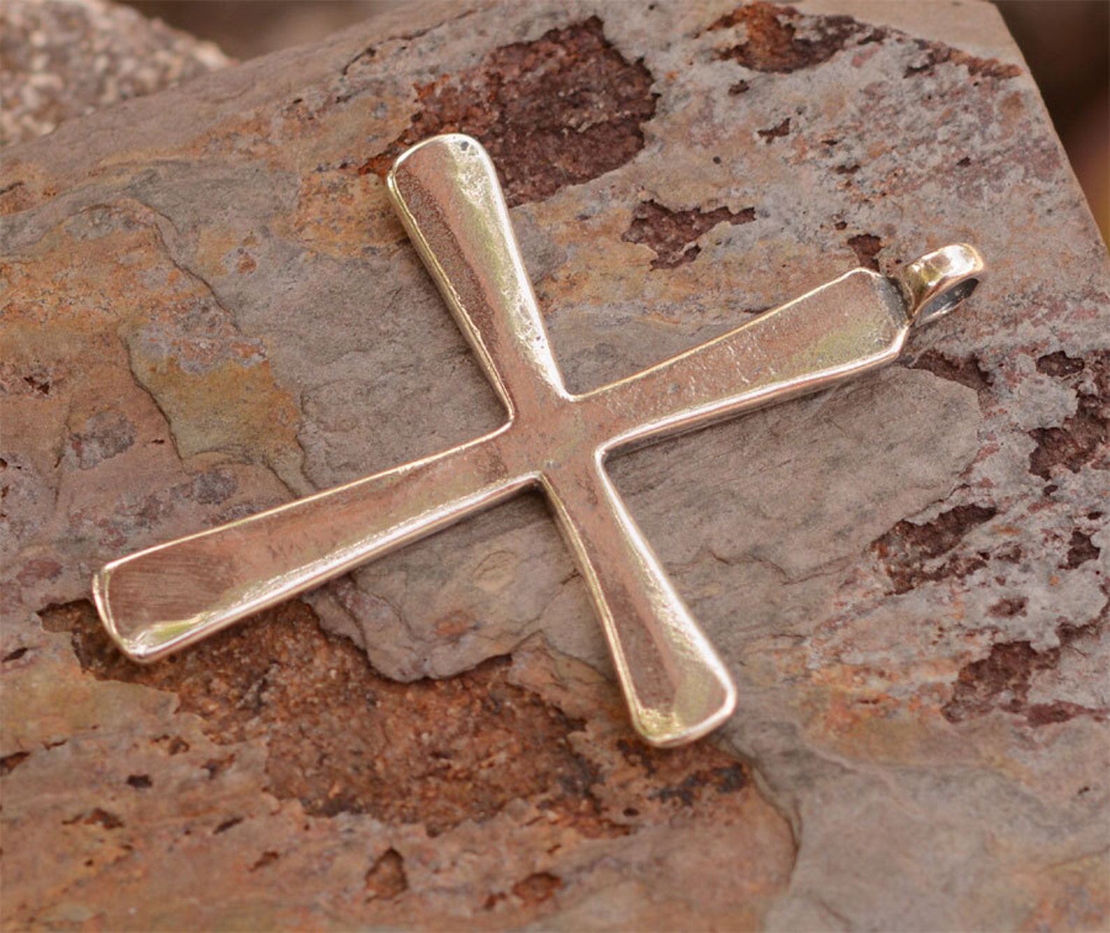 Tall African Cross in Sterling Silver Large Coptic Cross - Etsy