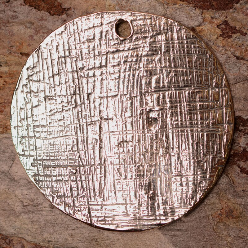 Disc Pendant - Etsy