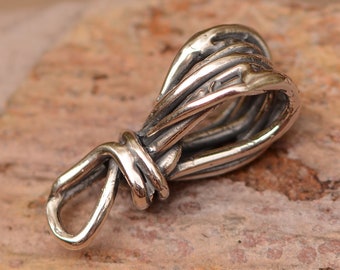 Artisan Necklace Bail in Sterling Silver, Catd-1043 - Etsy