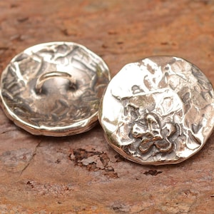 Artisan Sterling Silver Flower Button for Wrap Style Bracelets,b-286 - Etsy