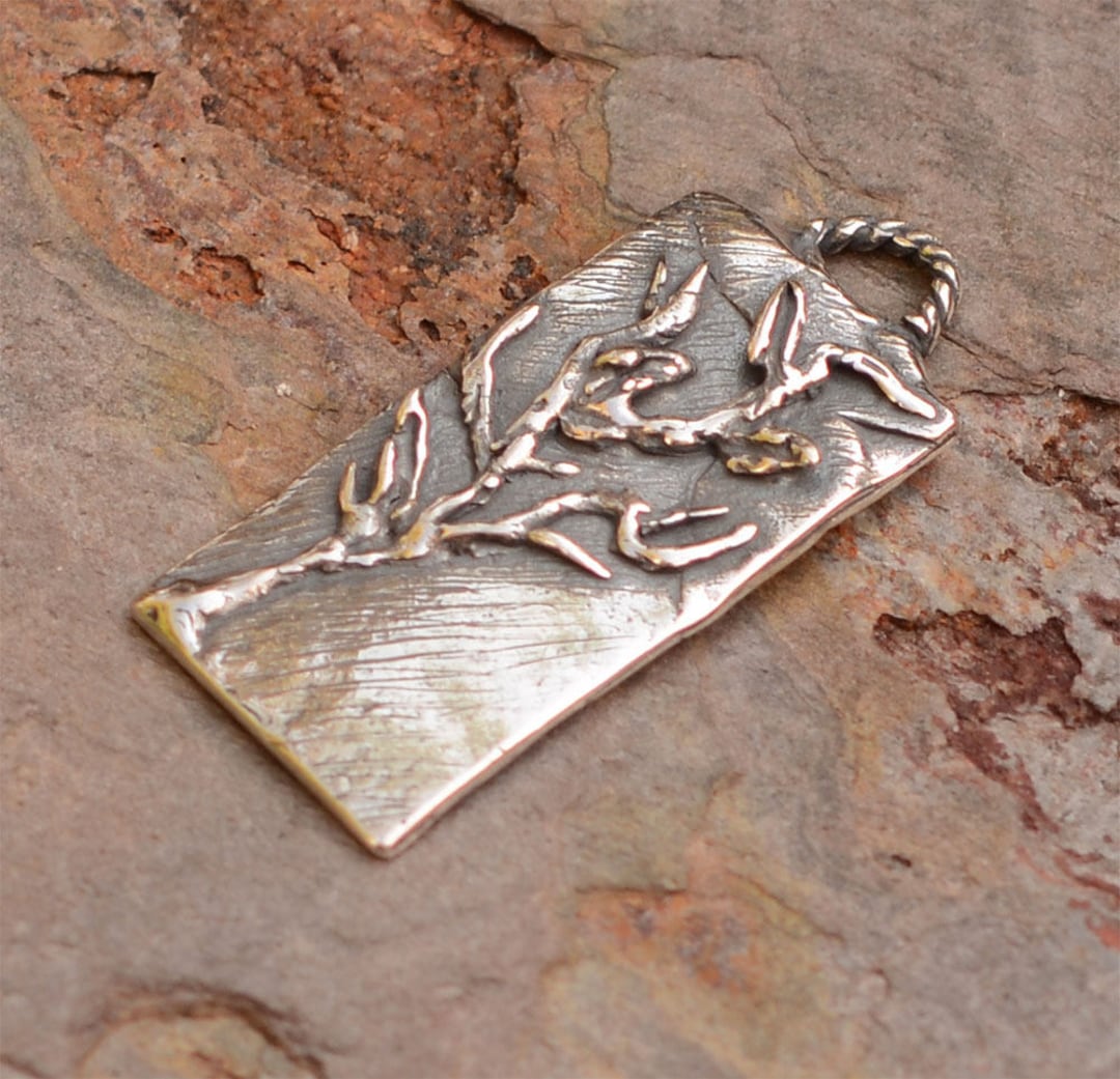Artisan Tree of Life, Sterling Silver Tree Charm, Catd-621 - Etsy