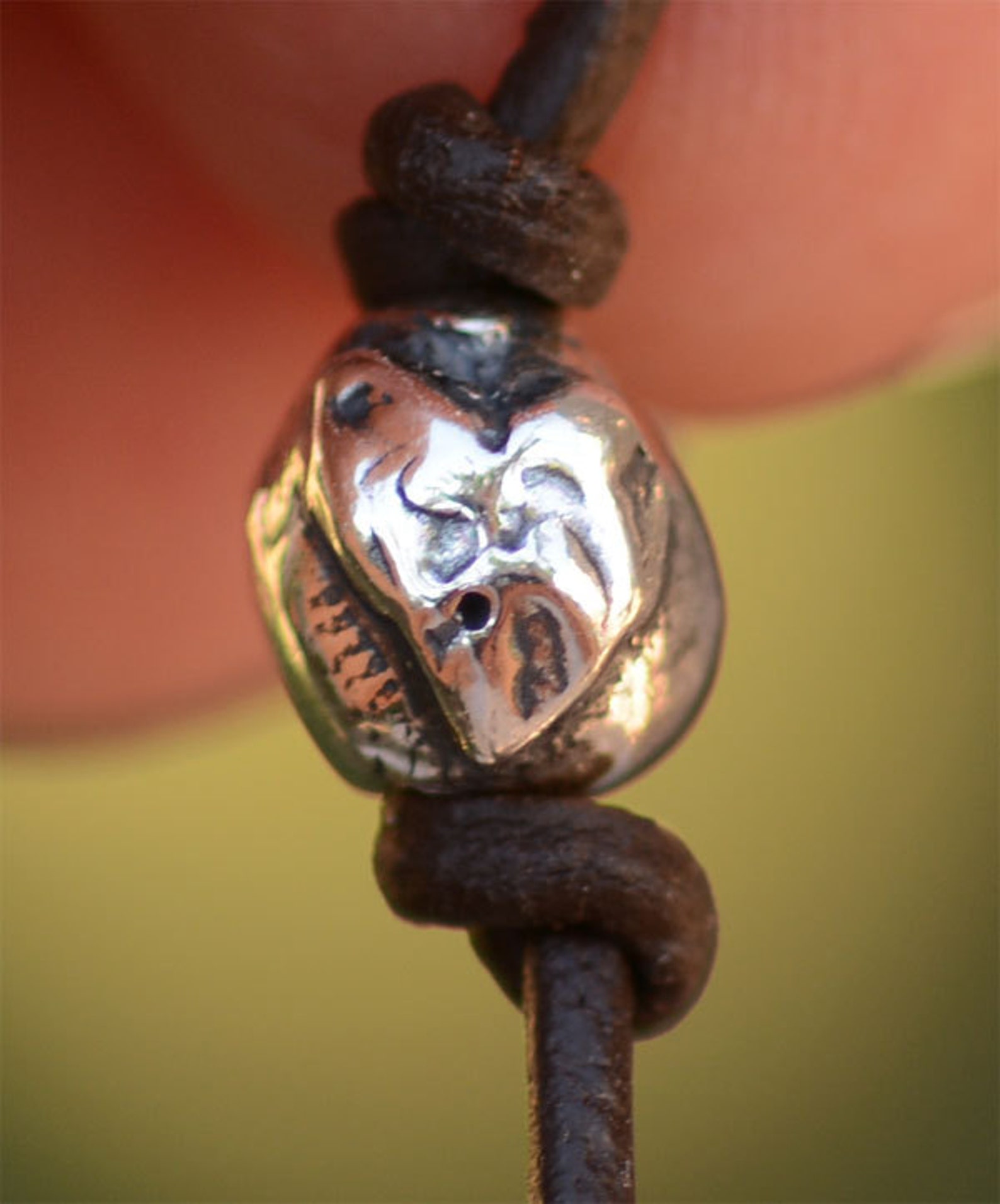 Hand Shaped Sterling Silver Heart Bead, Artisan Jewelry Making, SS-315 ...