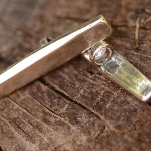 Chunky Sterling Silver Toggle Bar, CL-503 - Etsy