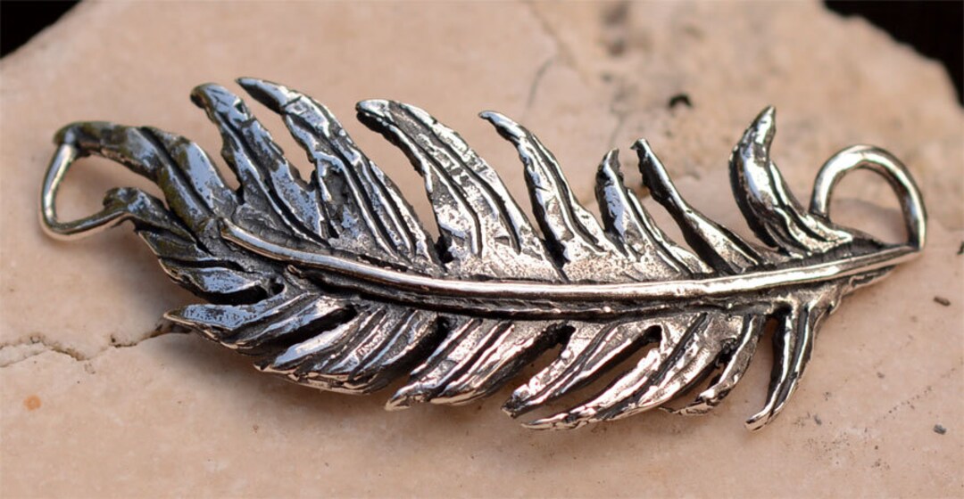 Artisan Feather in Sterling Silver, Catd-364 - Etsy