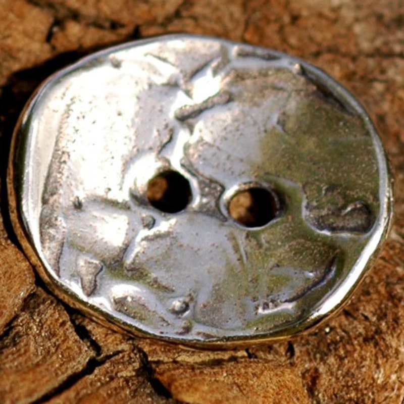 1 Metal Hole Button - Etsy