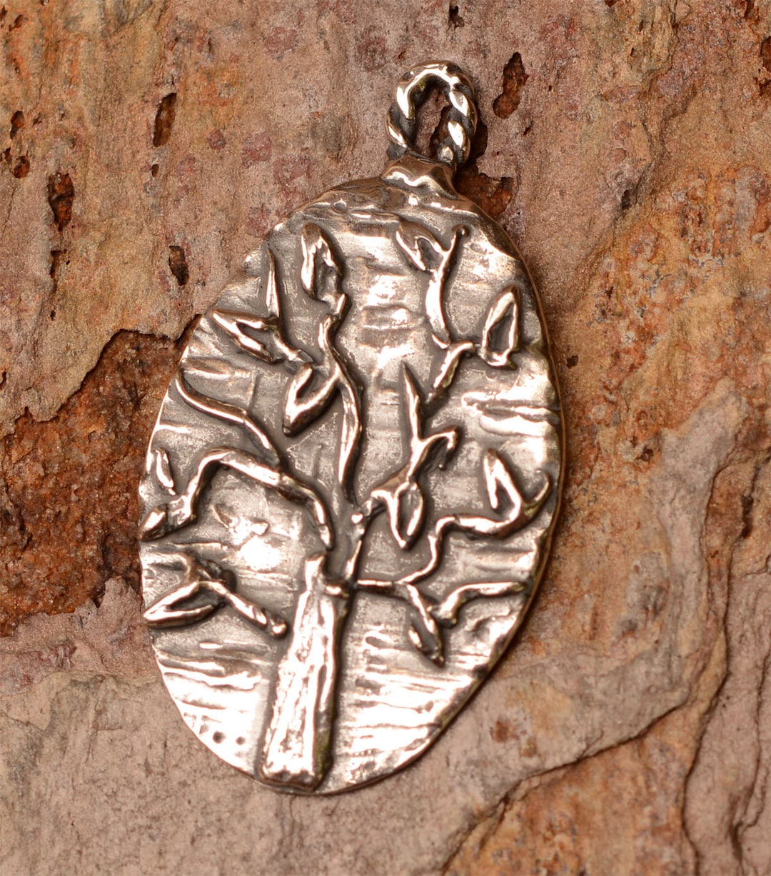 Artisan Tree Charm in Sterling Silver, Tree of Wisdom, CH-686 - Etsy