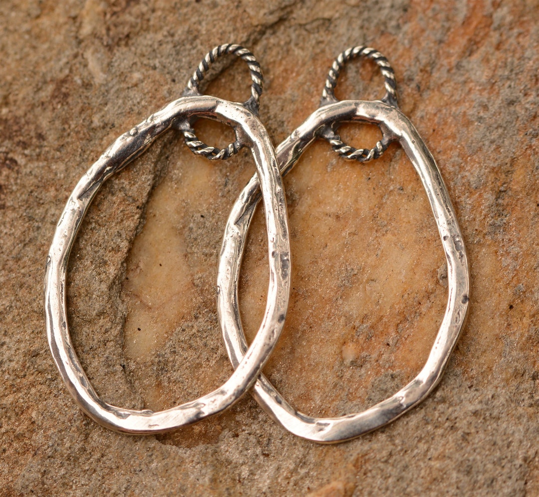 Artisan Hoops for Making Earrings, DIY, Sterling Silver, Catd-1021 (pair)) - Etsy