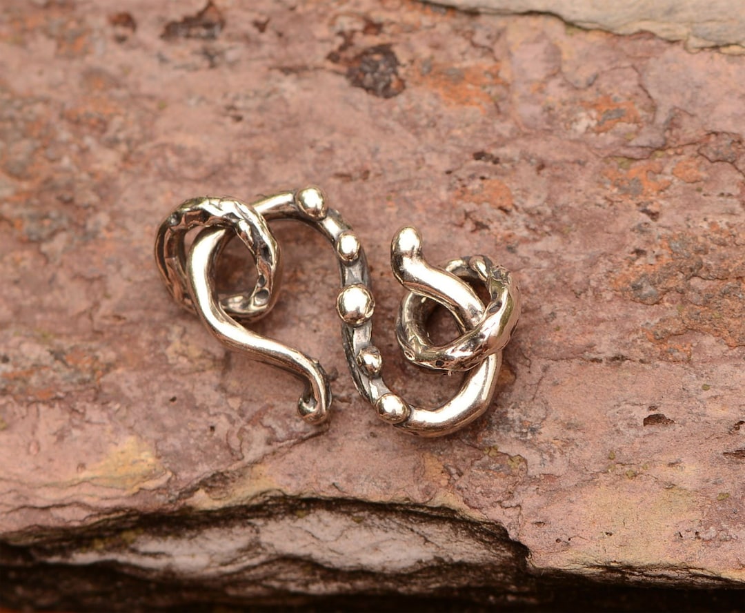Sterling Silver S Hook Clasp or Connector Link, SH1 With JR331/2 - Etsy