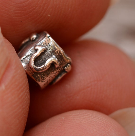 Horseshoe Slider Bead Sterling Silver Catd-853 - Etsy