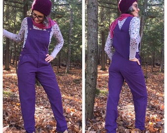 Purple Overalls | Etsy