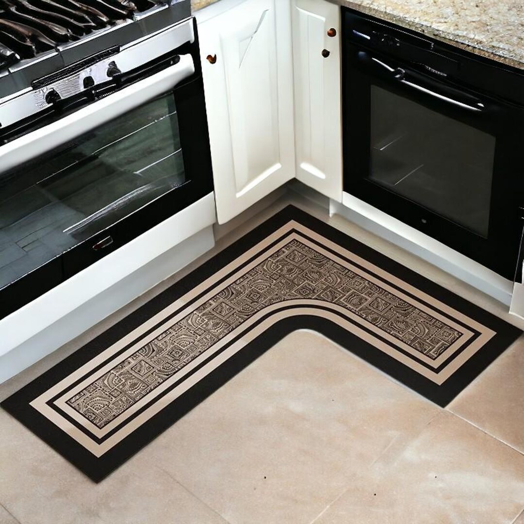 L Shape Rug, Comfortable Rugs, Non Slip Machine Washable Stain ...