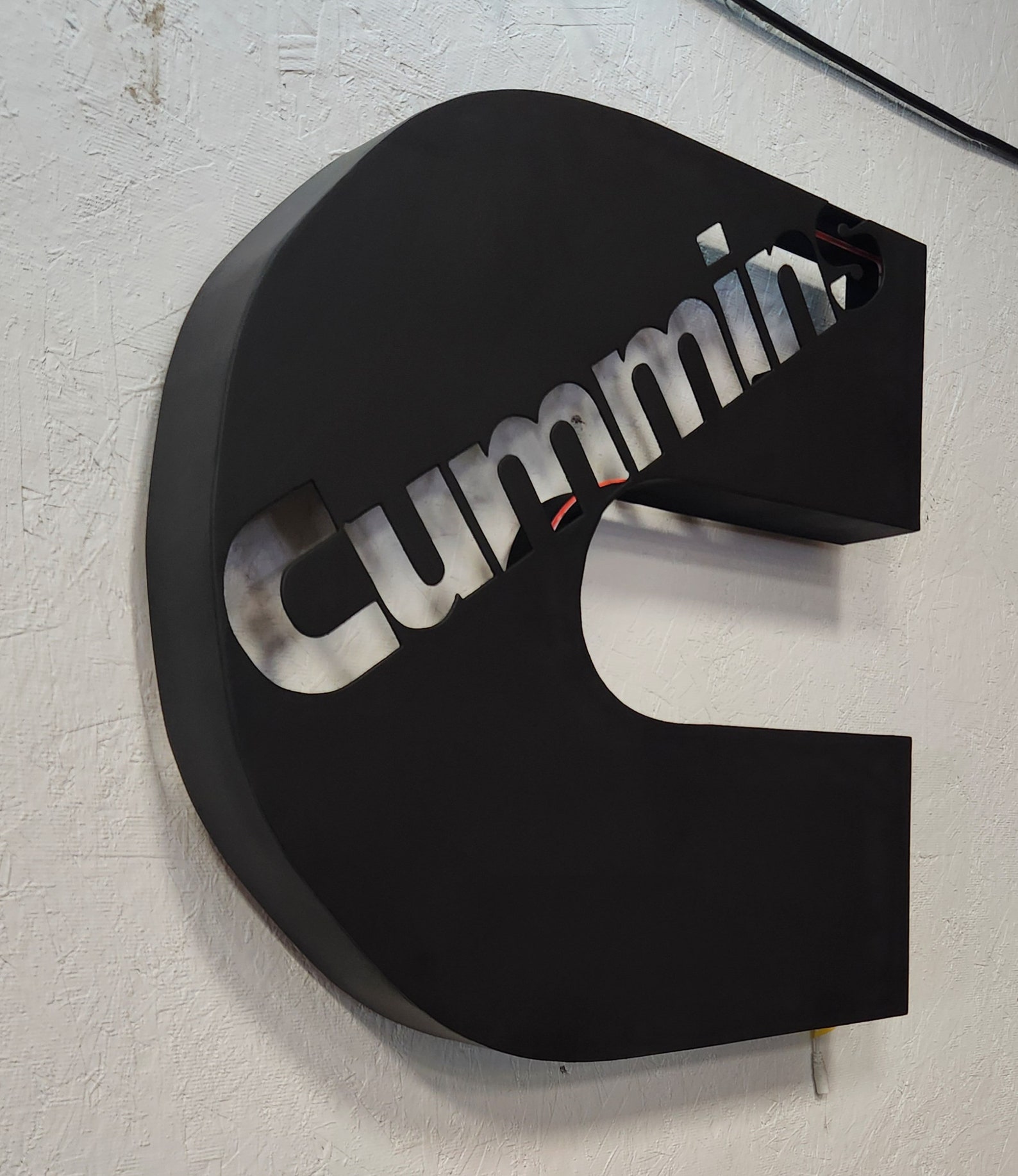 Cummins Metal Lighted Sign - Etsy