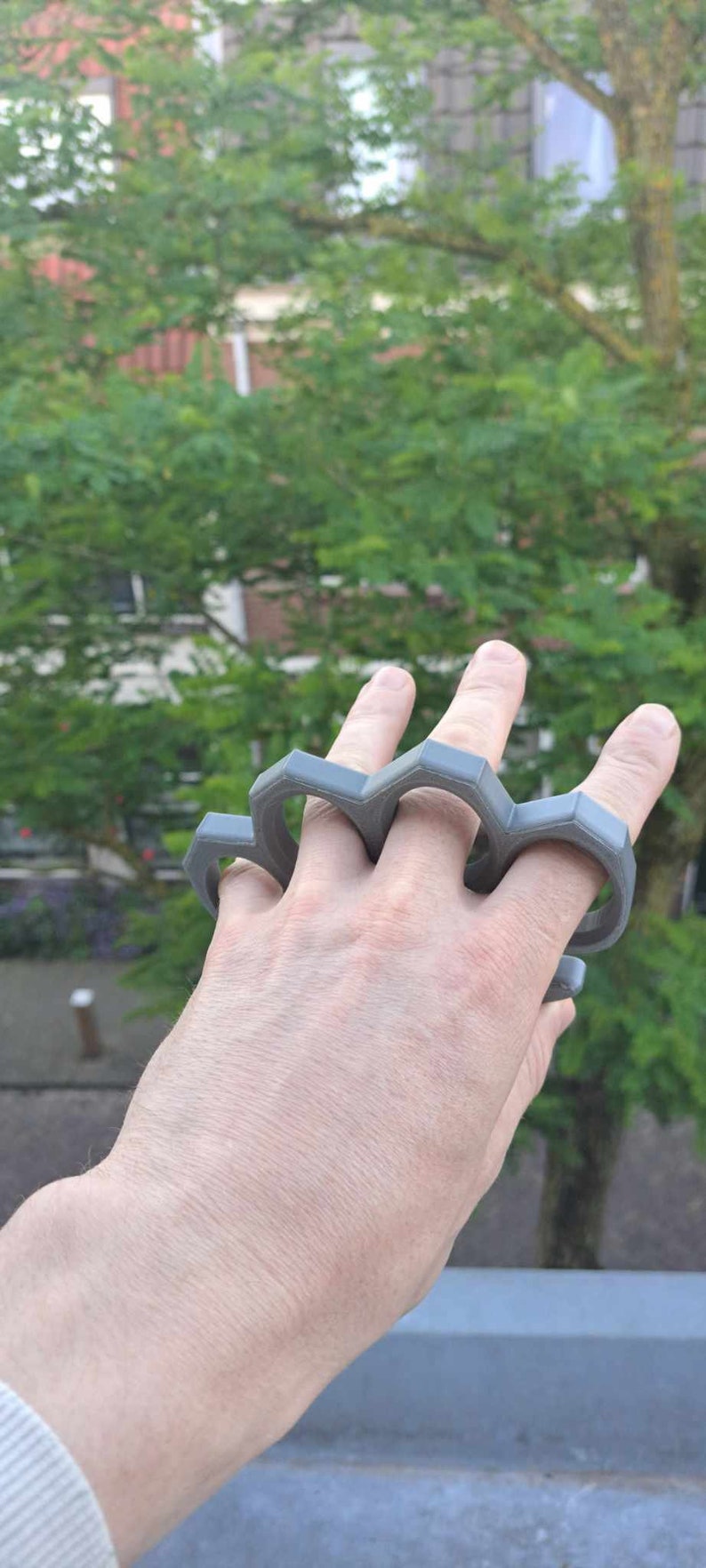 Ultimate 3D Printed Brass Knuckles: Precision Style Innovative 3D ...