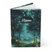 Fantasy Art Notebook, Magical Forest Hardcover Journal, Custom Notebook ...