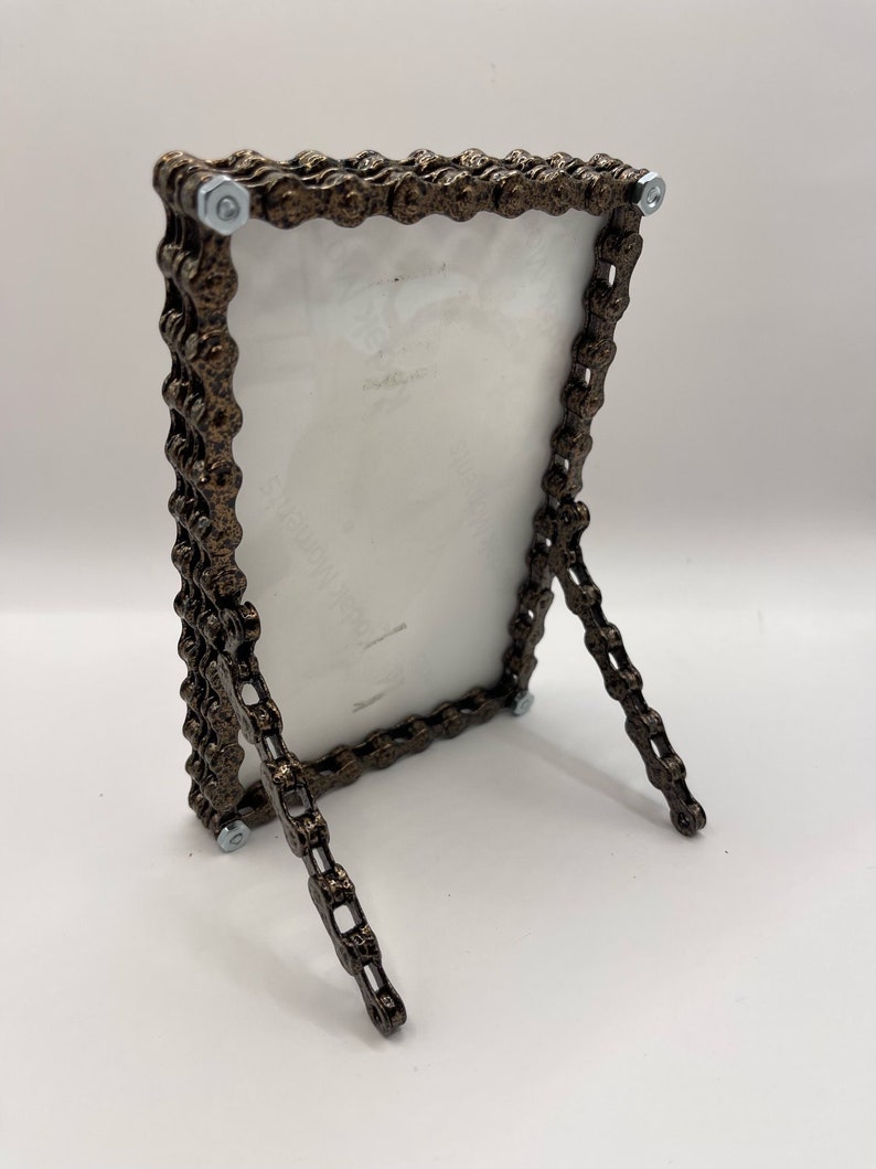 4" X 6" Bicycle Chain Picture Frame Portrait Style - Etsy
