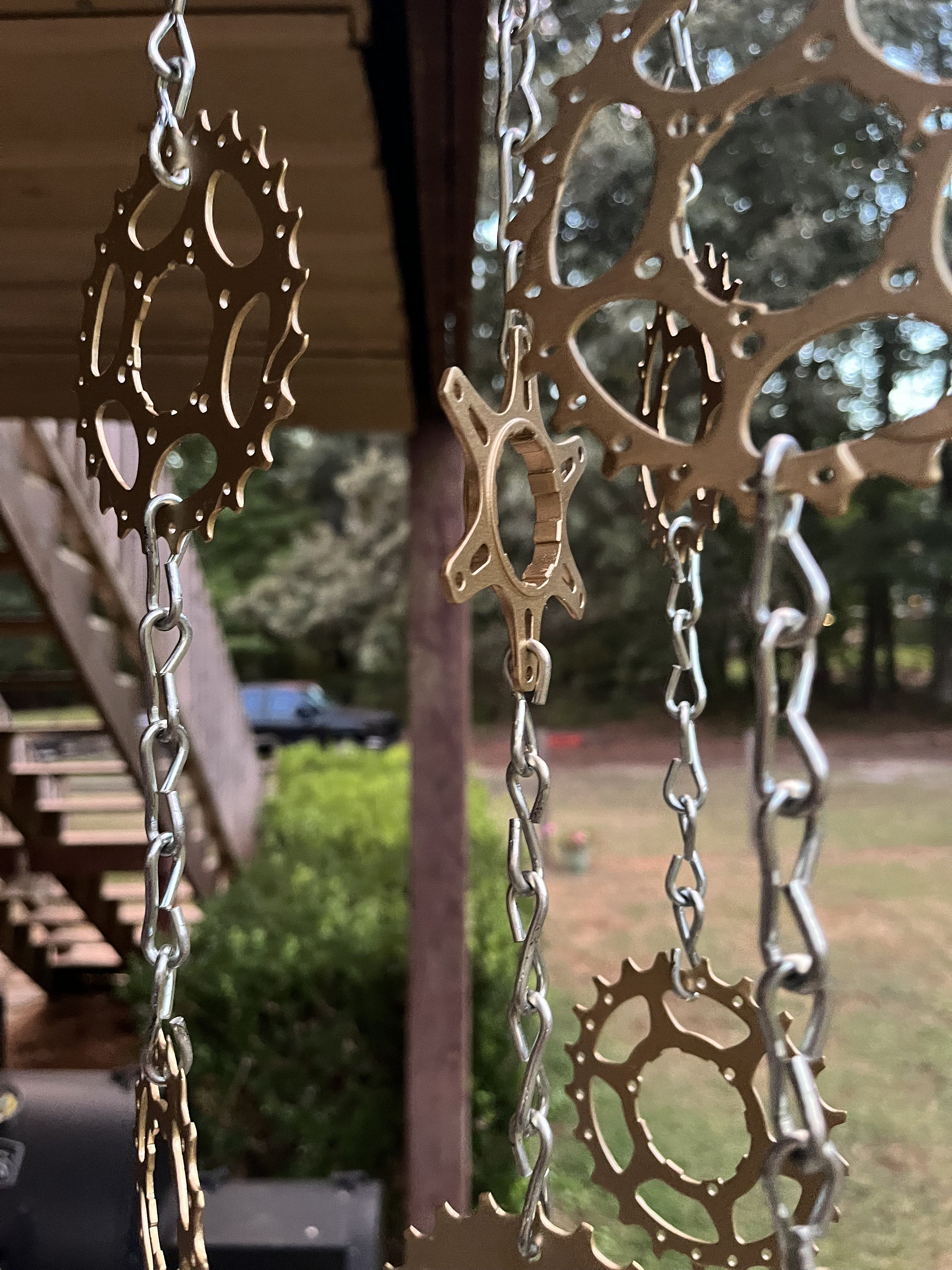 WIND CHIME REPURPOSED (metal Gears) - Etsy