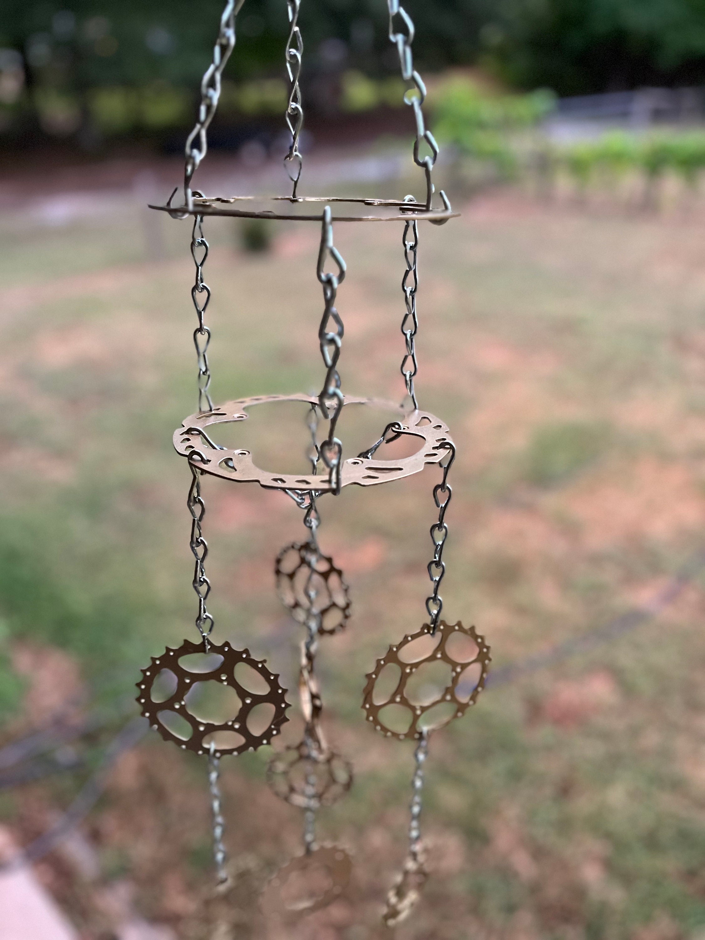 WIND CHIME REPURPOSED (metal Gears) - Etsy