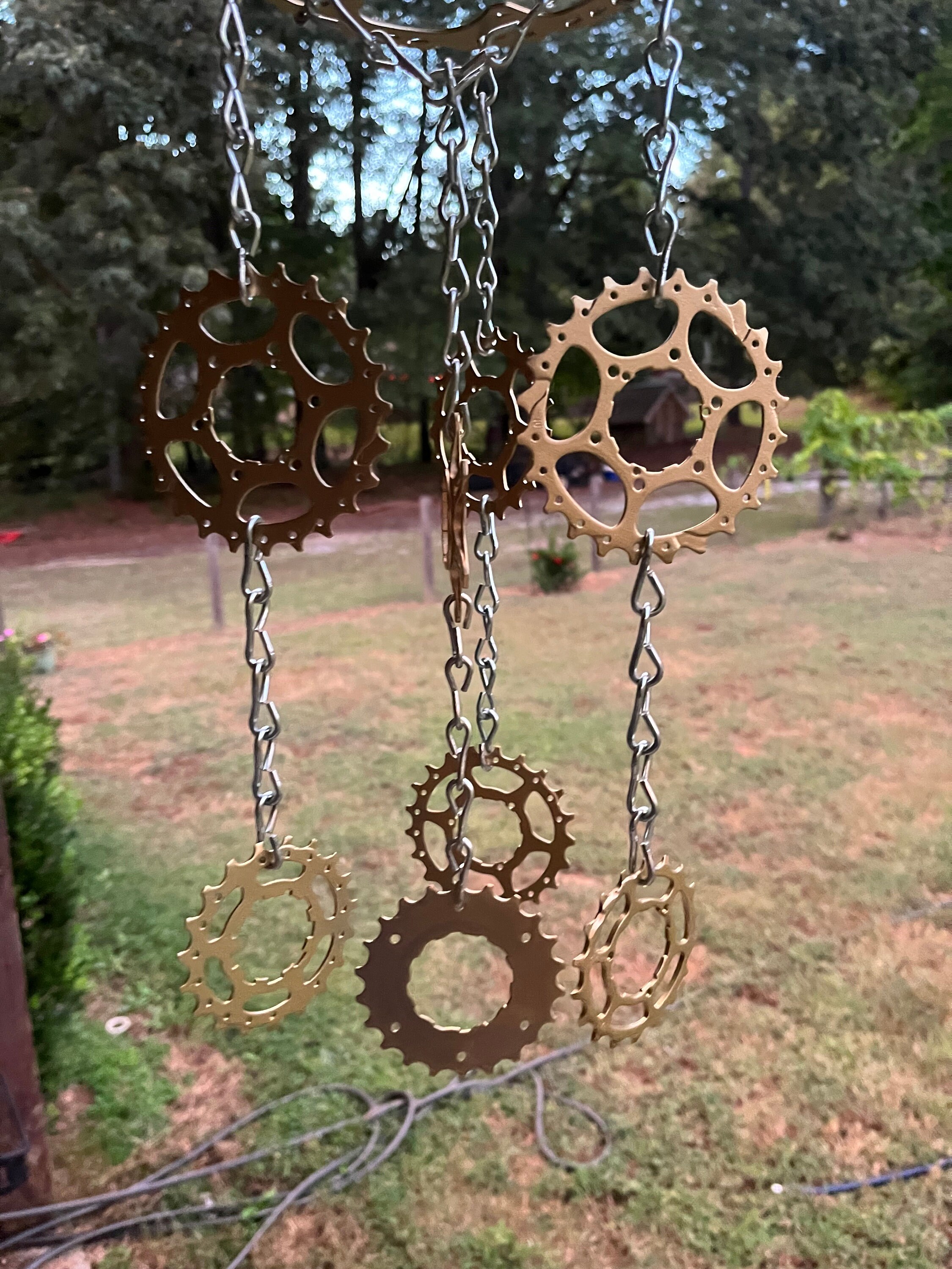 WIND CHIME REPURPOSED (metal Gears) - Etsy