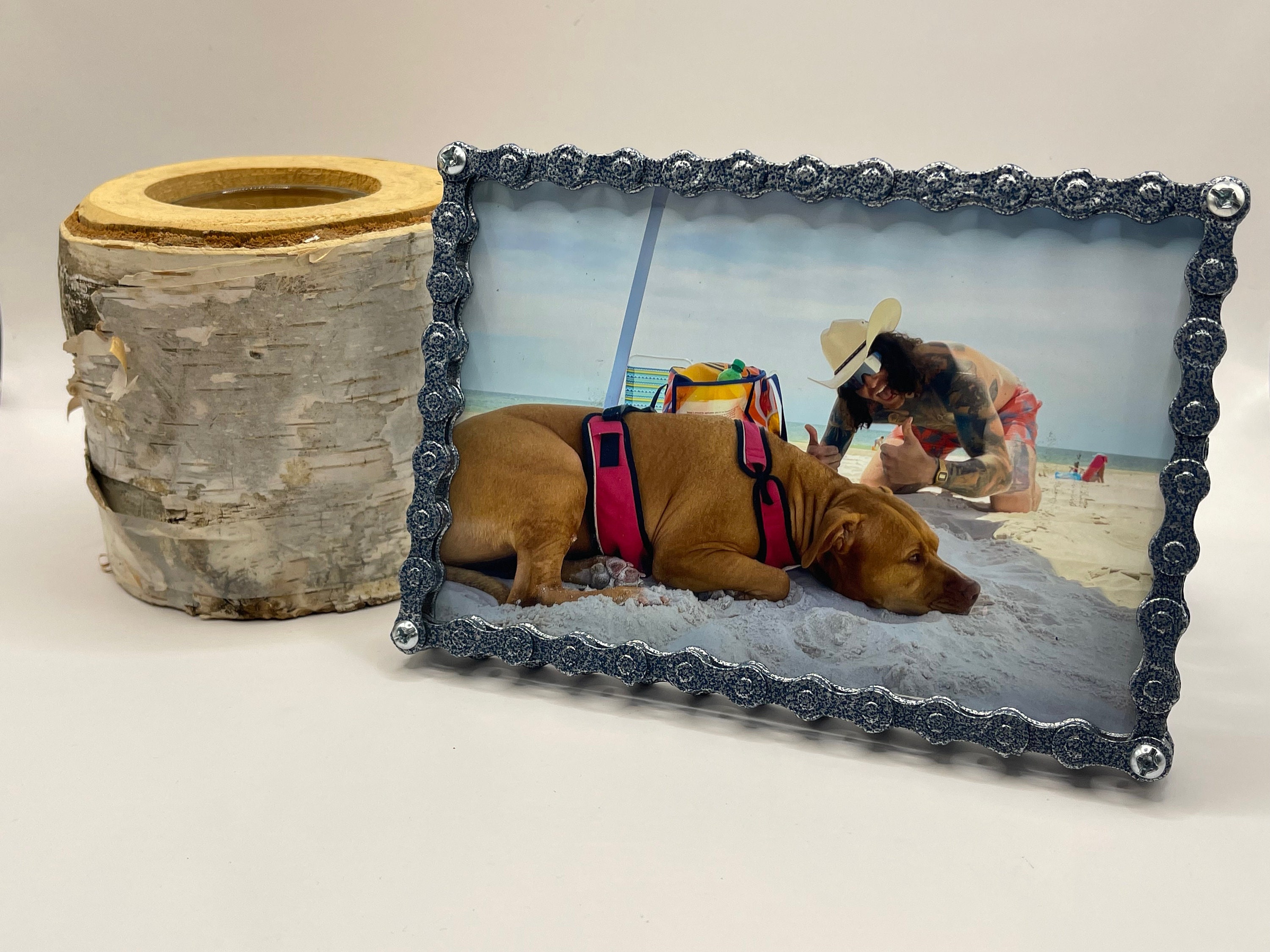 4”x6” Bicycle Chain Picture Frame Landscape Style - Etsy